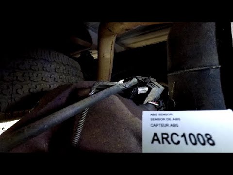 99 Dodge Ram Rear Wheel Drive Speed Sensor Replacement