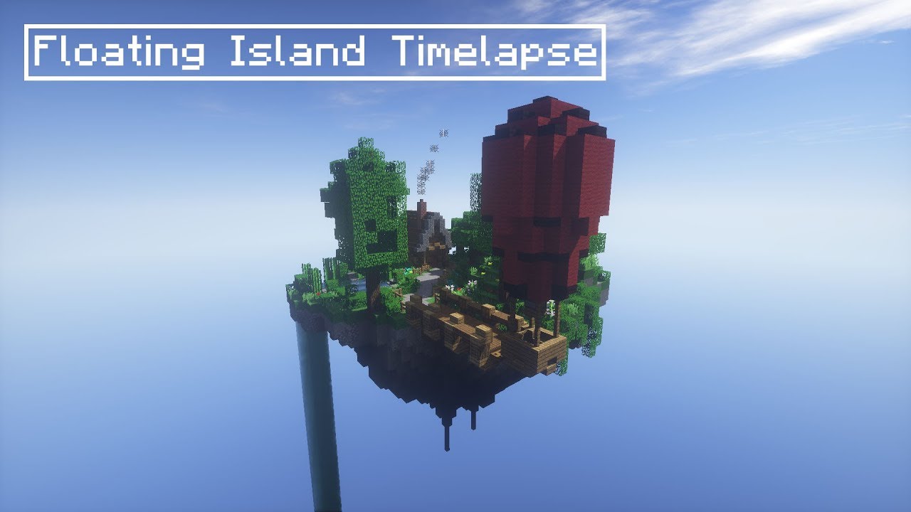 Floating Island | Minecraft Timelapse