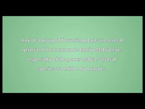 Mallow Meaning