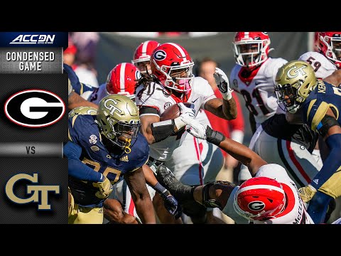 Georgia vs. Georgia Tech Condensed Game | 2021 ACC Football