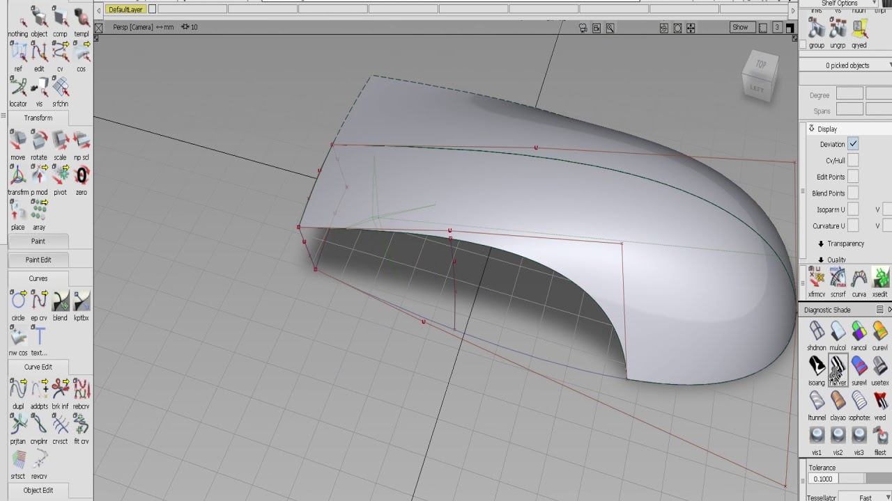 Alias Studio modeling - mouse 01 [sini]