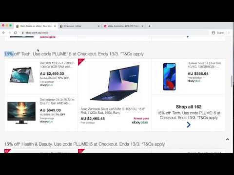 eBay Australia Discount Code 2024 (Upd. Today)