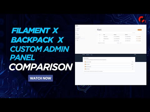 Filament vs Backpack vs Custom Admin Panel Comparison | Best Laravel Admin Panel in 2025?