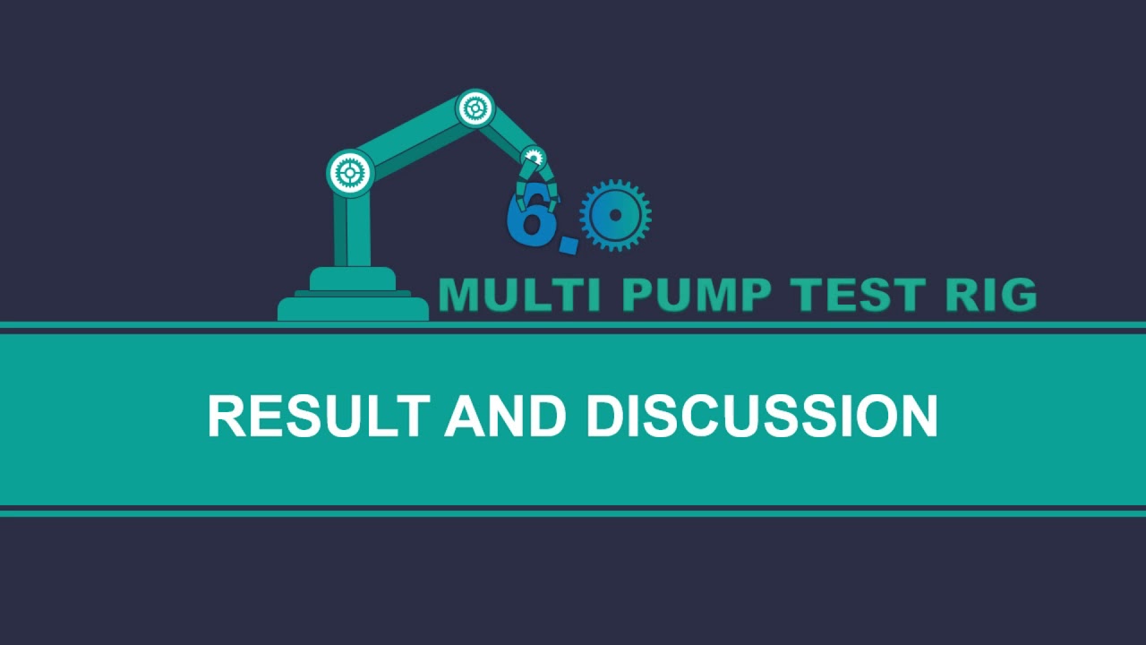 Multi Pump Test Rig Group 2 BEC January 2019