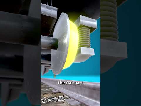 How Train Wheels Work 🤔