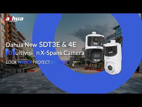 Dahua PTZ X-Spans Series SDT3E & 4E Camera Unboxing & Highlight