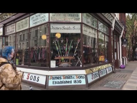 Europe's oldest umbrella shop, James Smith & Sons - KING 5 Evening