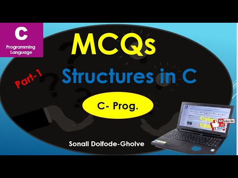 MCQs on Structures in C programming|Structures in C interview questions| SET/NET/PET/GATE exam study