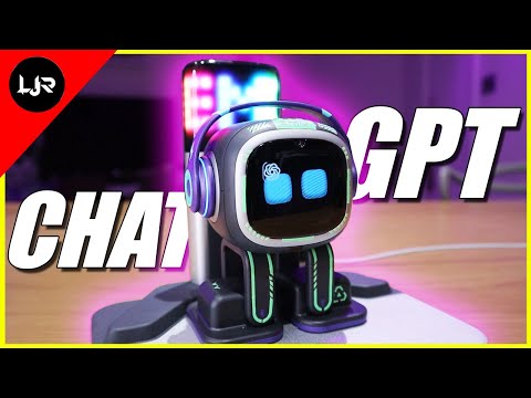 Robot With ChatGPT (Part 3) I Emo Desktop Pet By Living.AI
