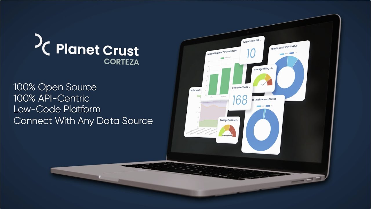 Planet Crust's low-code platform. Connect. Transform. Build. Deploy.
