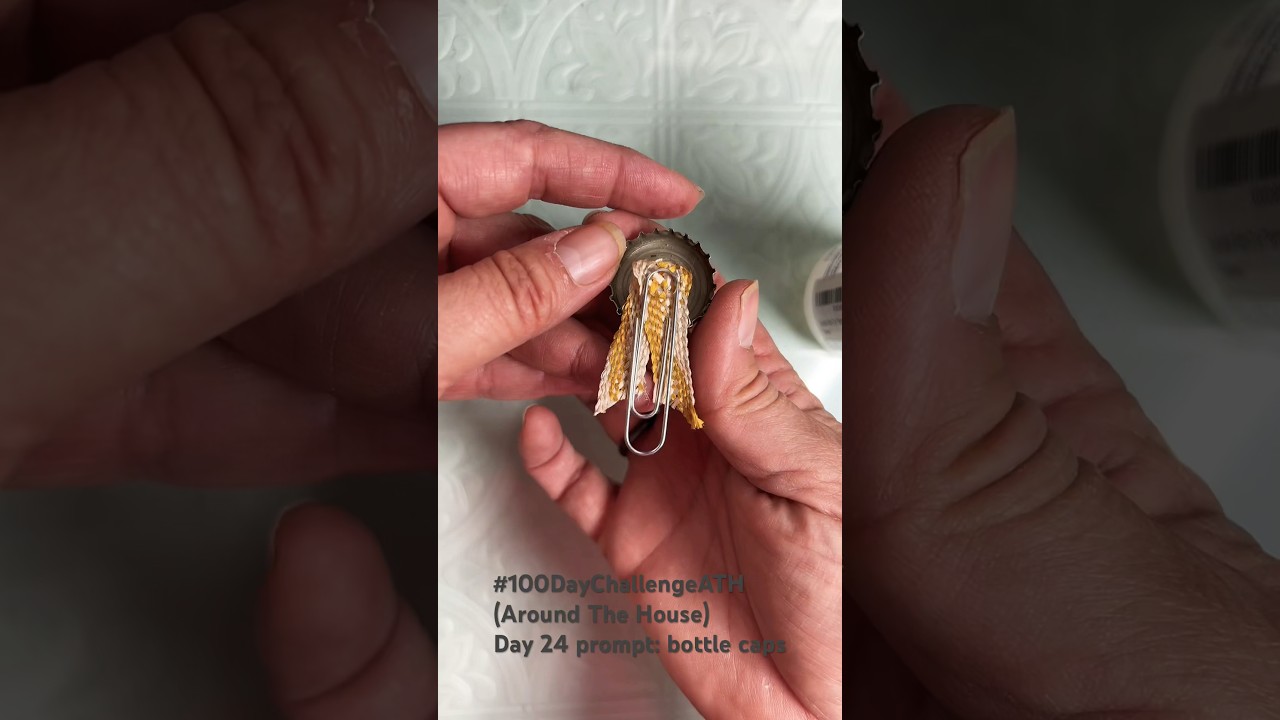 #100daychallengeath    Day 24 prompt: bottle caps! #shorts