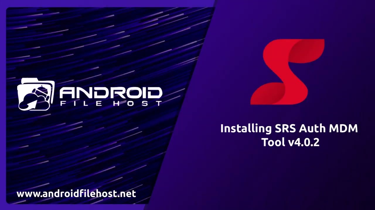 📥Download & Install SRS Auth MDM Tool v4.0.2 Last Version (Full Guide)