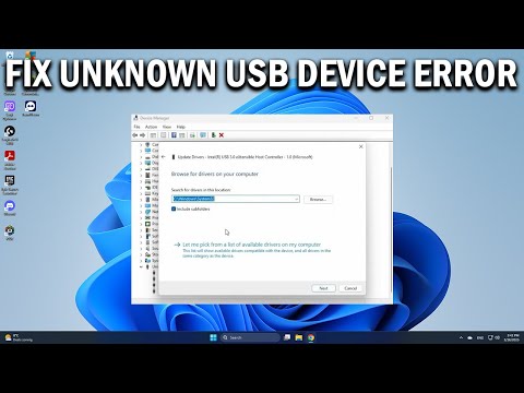 How To Fix Unknown USB Device Device Descriptor Request Failed - Easy Fix