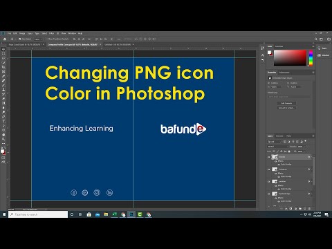 How to Change PNG Icon Color in Photoshop