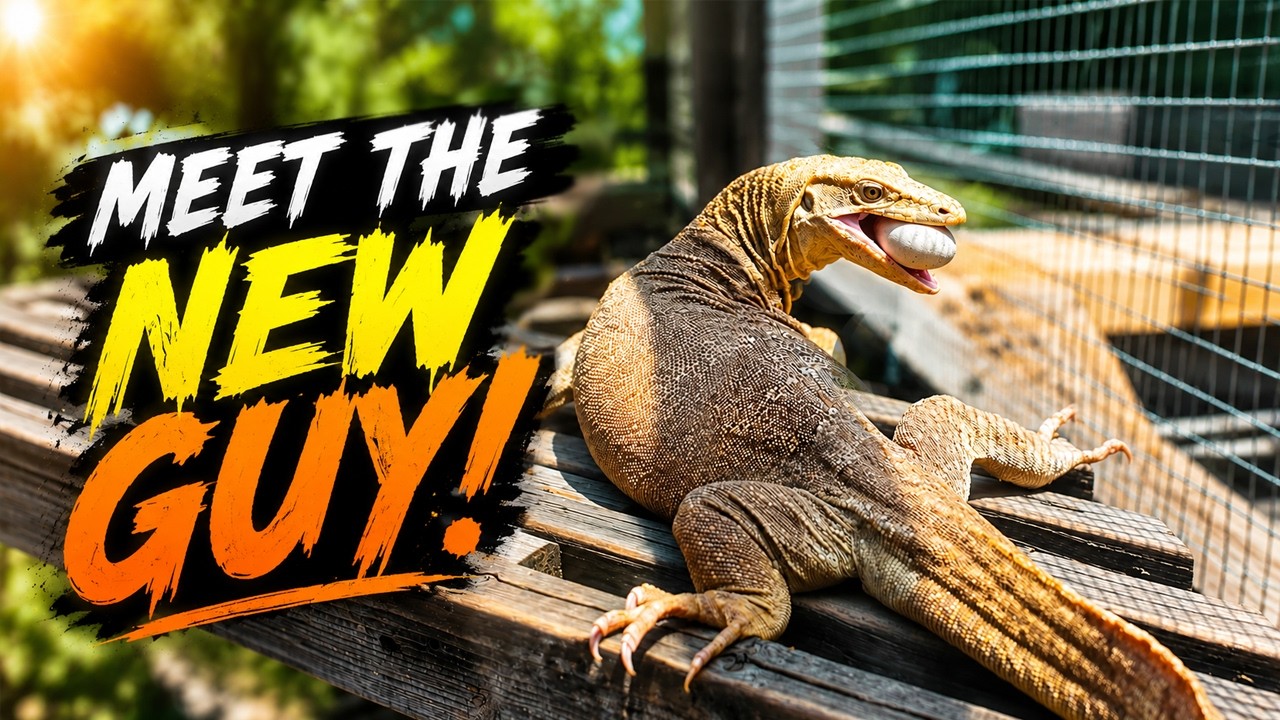Giving a Lizard a Loving Home! (Meet ASH!)