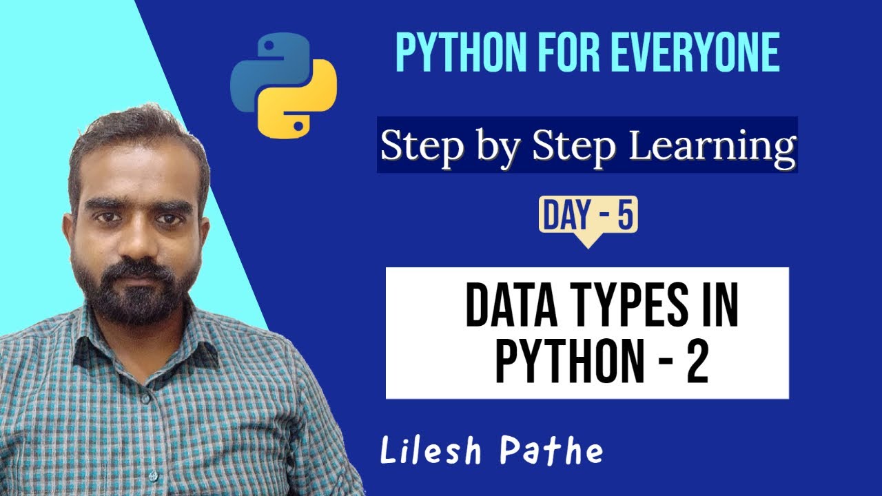 Core Python Day 5 DataTypes