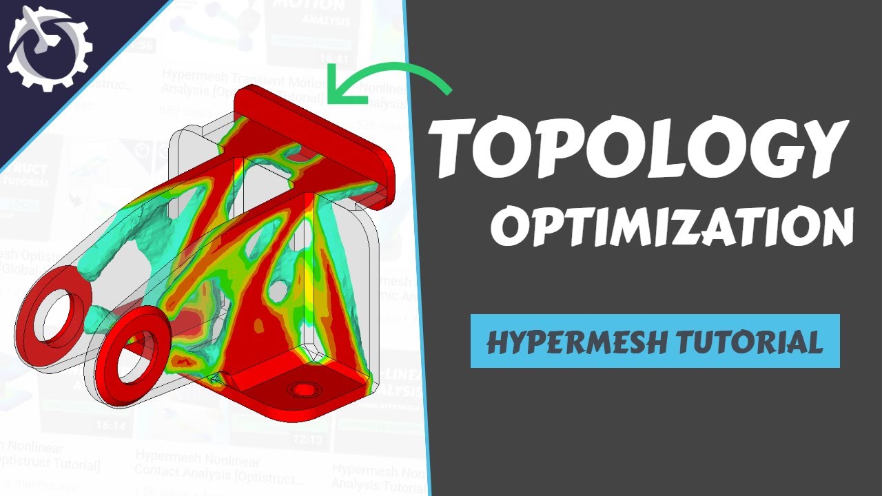Topology Optimization using Hypermesh [Optistruct Tutorial]