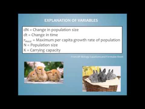 Exponential and Logistic Growth