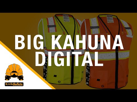 KwikSafety | Big Kahuna Digital Safety Vest | Features & Specs