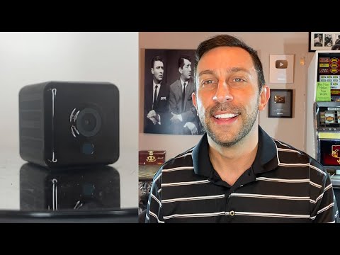 Mini Spy Camera 4K Hidden Camera Portable Small HD Nanny Cam with Night Vision and Motion Unboxing