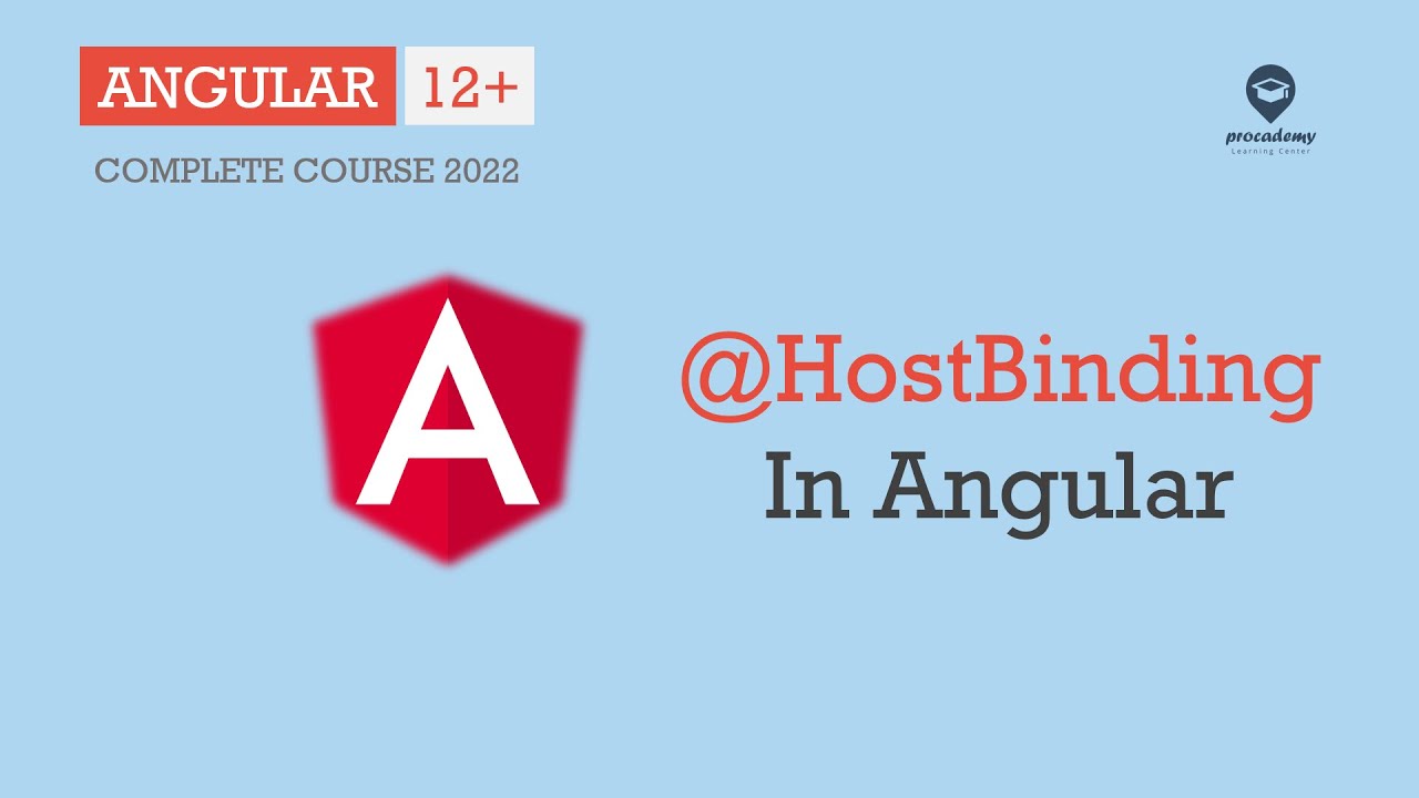 @HostBinding in Angular | Directives | Angular 12+