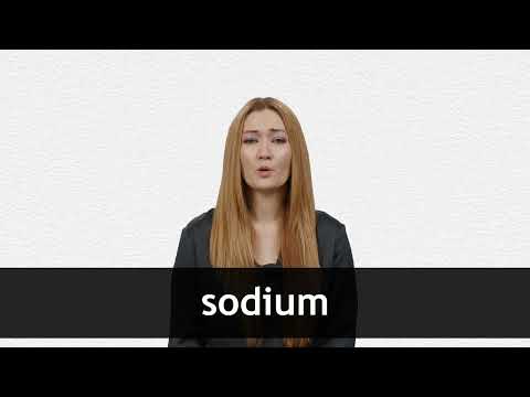 SODIUM definition and meaning | Collins English Dictionary