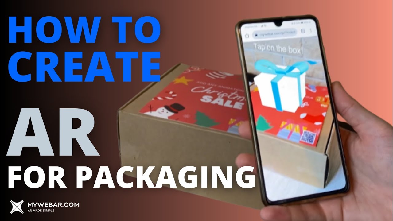 MyWebAR Tutorial: How to Create AR on Packaging  (Boxes, Banners, Pictures and etc)