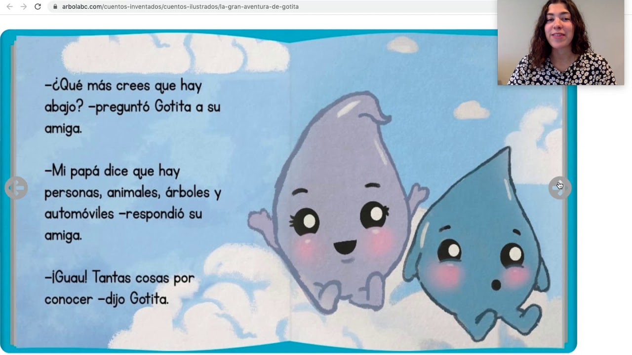 La gran aventura de gotita (Carlota).