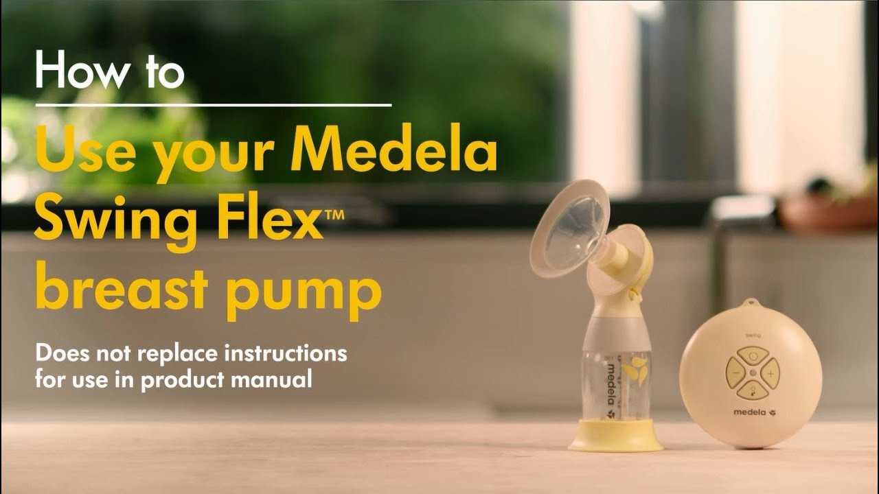 How to use Medela's Swing Flex™ single electric breast pump