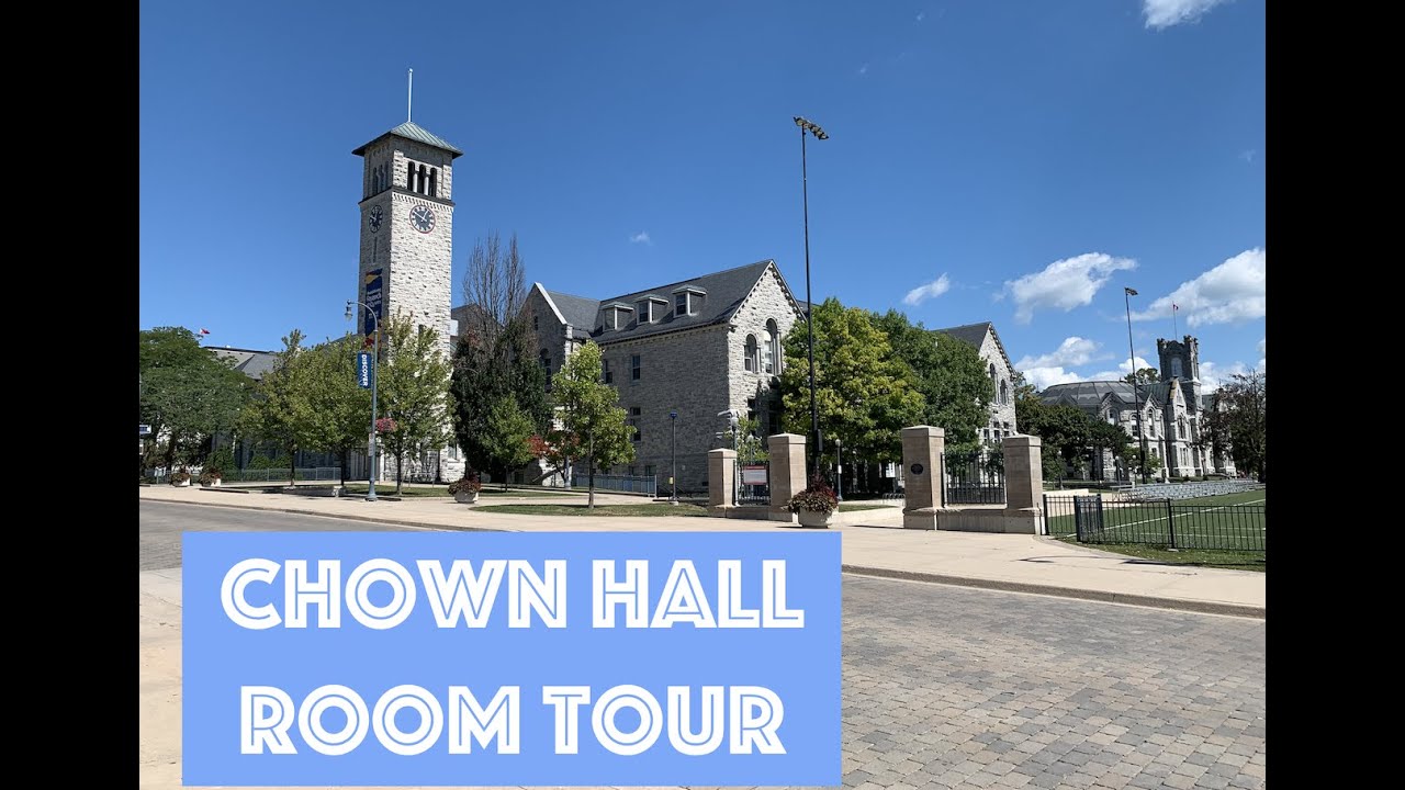 Queen's University Chown Hall Single Room!