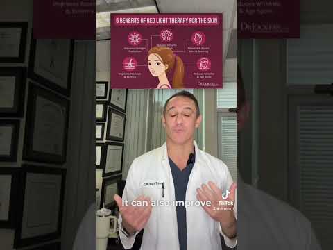 Doctor Explains Red Light Therapy #redlighttherapy #acne #antiaging #skincare #healthyskin #scars