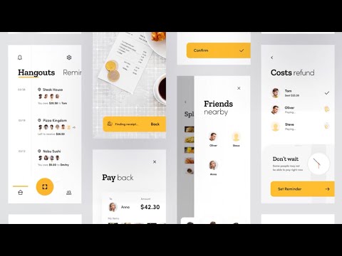 Best 20 Example UI/UX Design For Mobile App | Food App Design