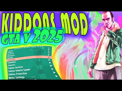 THE BEST GTA 5 Kiddions Mode Menu In 2025! : GTA V ONLINE Modest Menus / FREE Download 2025!