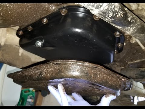 Jeep Tj Deep Transmission Pan Install (32RH)