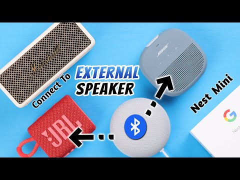 Google Nest Mini: How To Connect any Wireless Bluetooth Speaker!