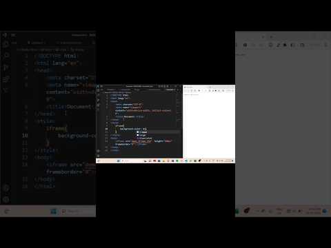 i frame tag in html | #iframe #htmltags #viral #shorts#short