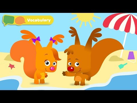 Learn Vocabulary & First Words with Sammy & Eve | Early Learning Videos for Babies with Hide & Seek
