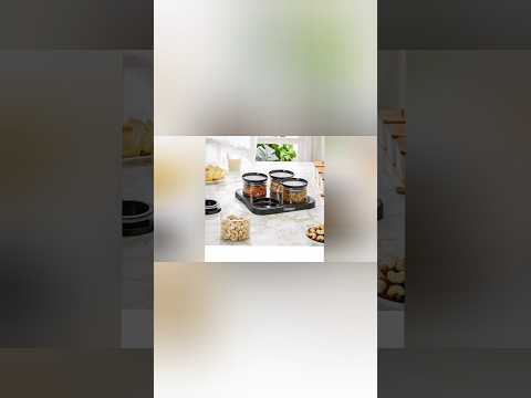 Solimo Airtight Plastic Storage Container Set, With 4 Containers #shorts #ytshorts #container
