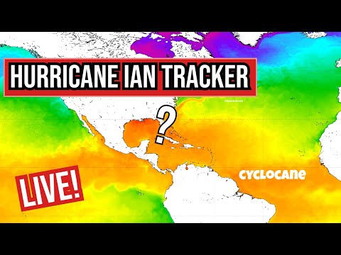 LIVE - Hurricane Ian Tracker - live satellite as Ian heads for South Caroline