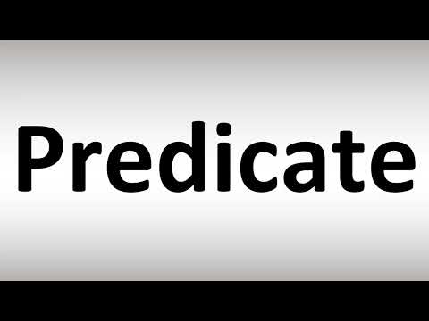 How to Pronounce Predicate