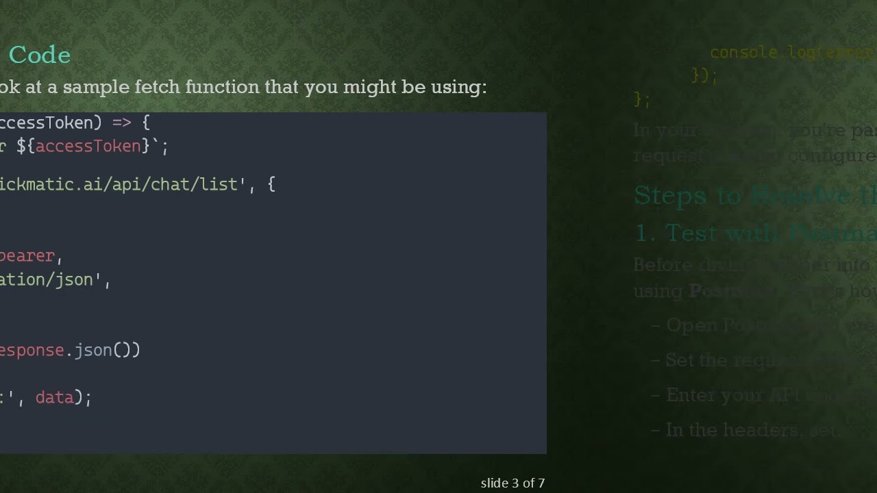 Resolving the TypeError: Network request failed When Fetching Data from an API in React