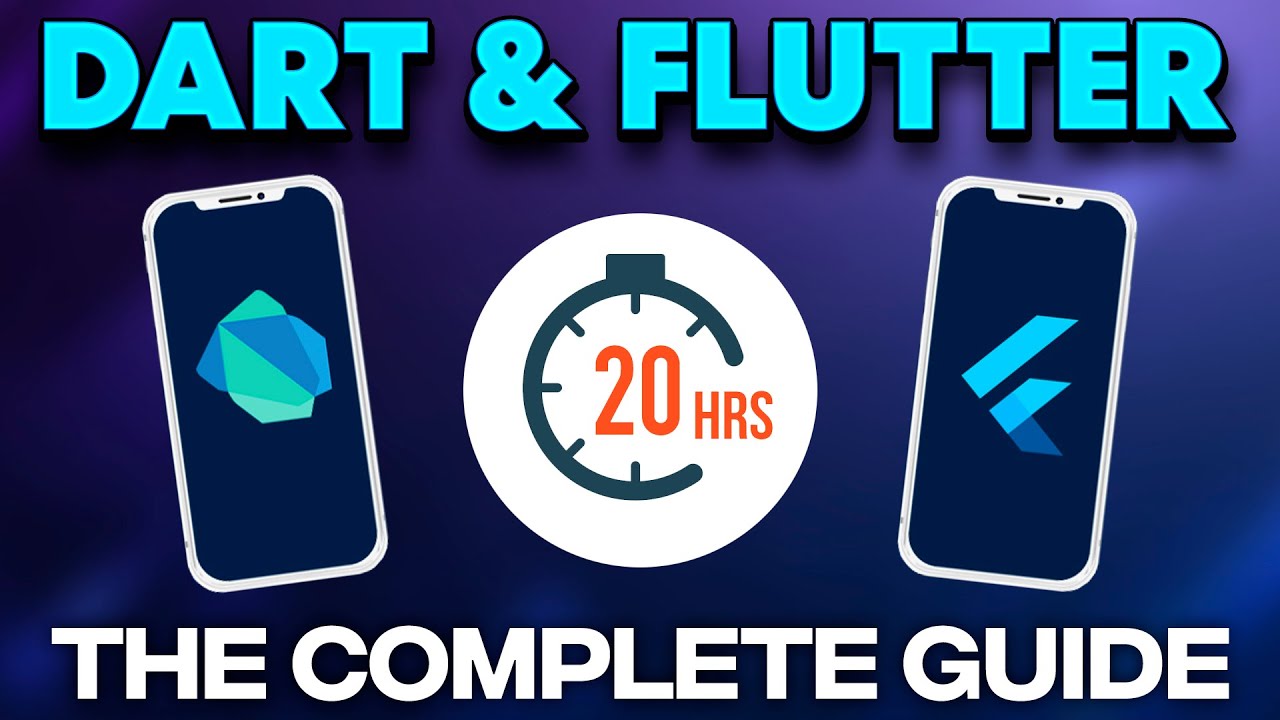 The Complete Dart & Flutter Developer Course | Full Tutorial For Beginners to Advanced