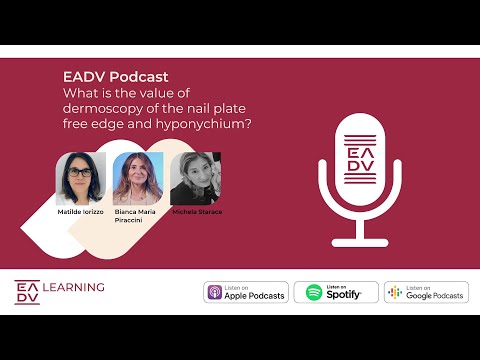 E84: What is the value of dermoscopy of the nail plate free edge and hyponychium?