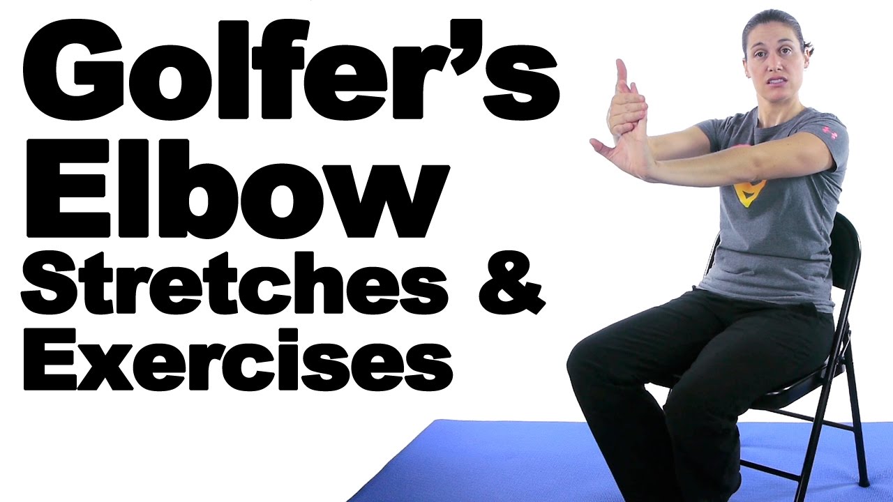 Golfer's Elbow Stretches & Exercises - Ask Doctor Jo