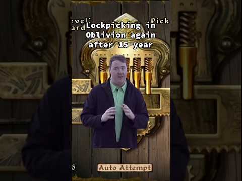 Oblivion lockpicking is Great!