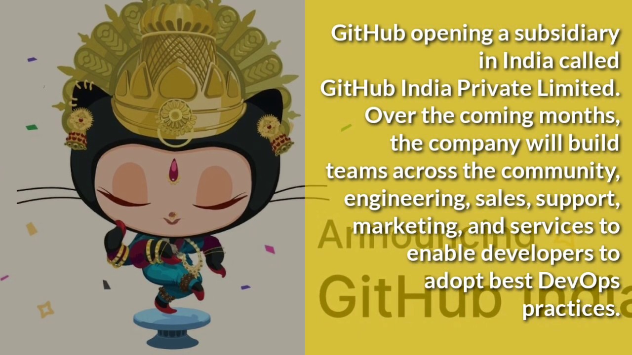 GitHub starts India operations