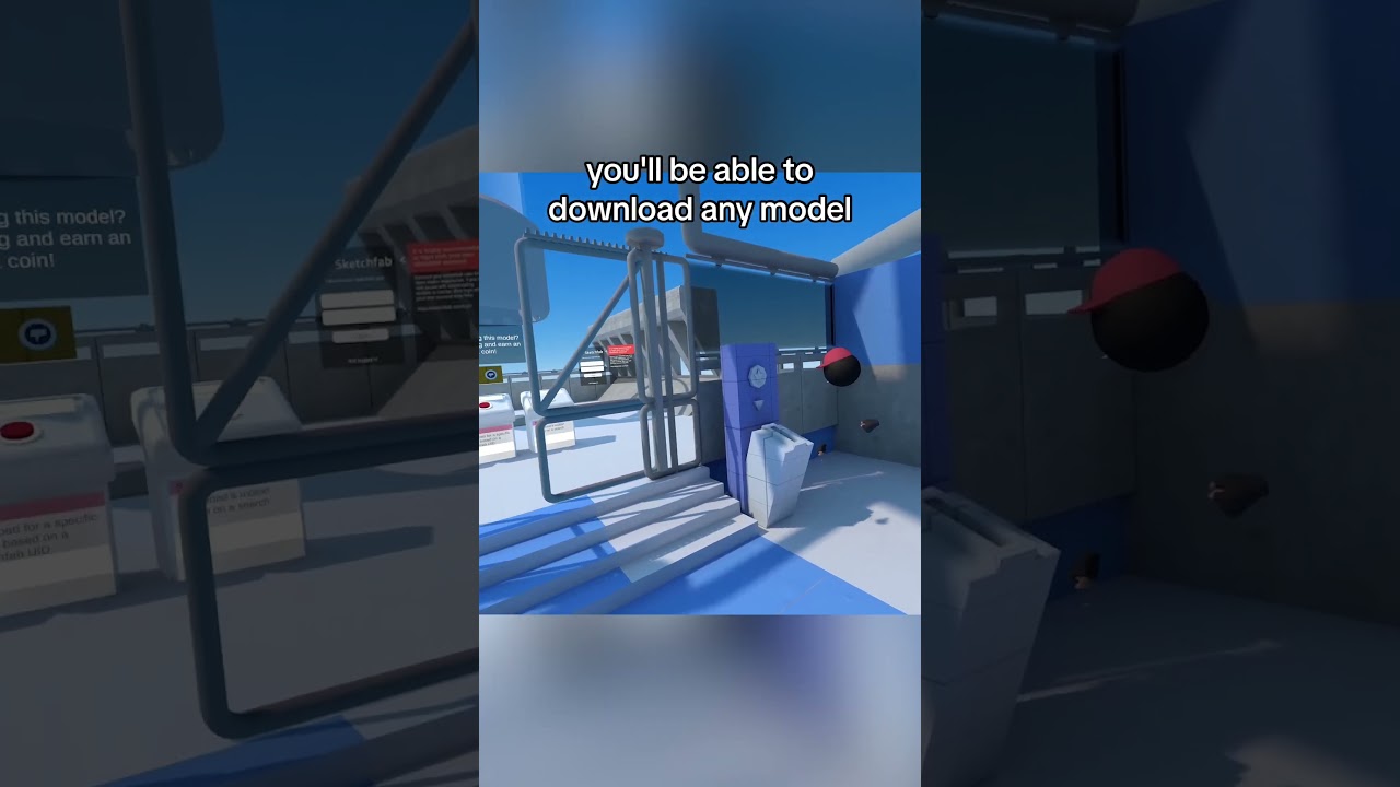 Clean any sketchfab 3D model with your friends #powerwashing #virtualreality #vrgaming #vr