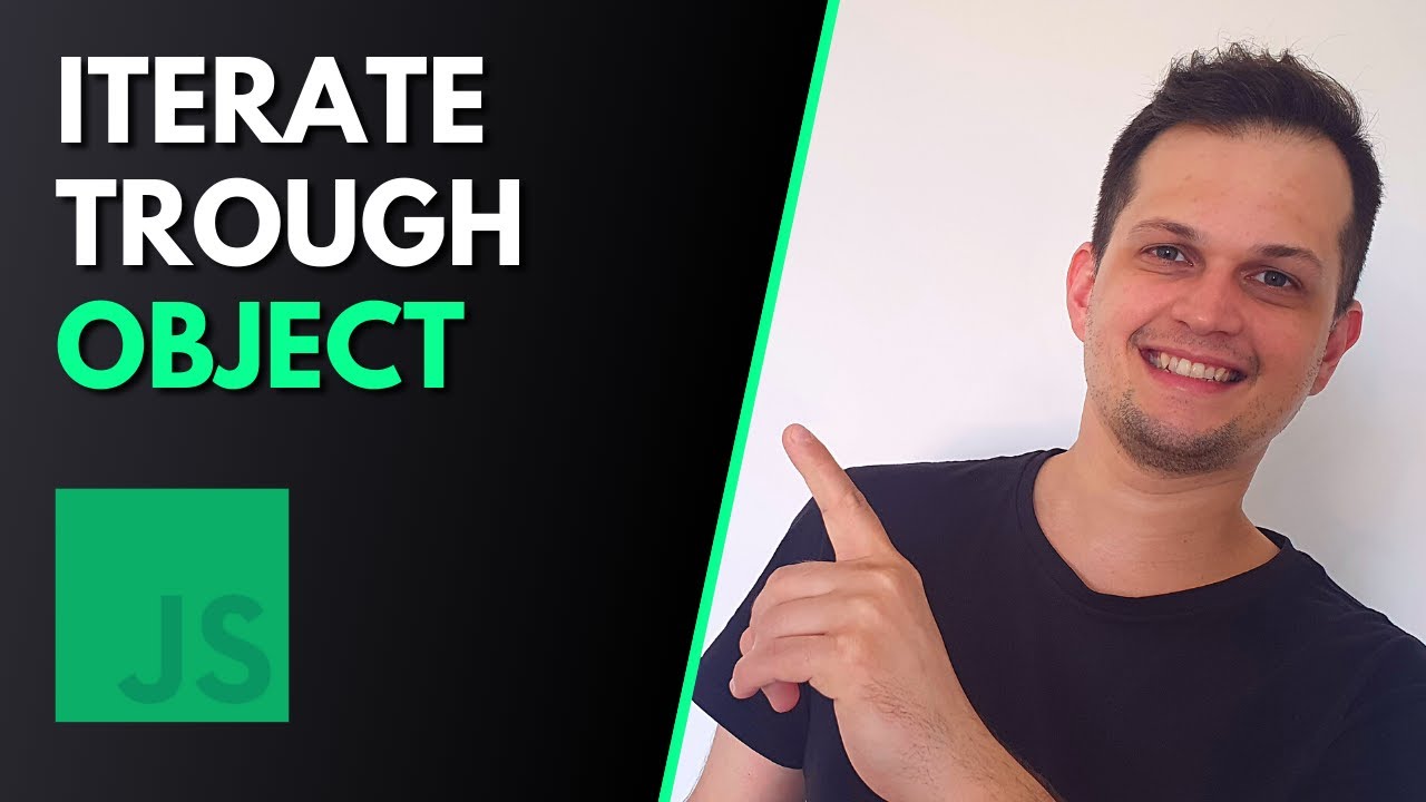 How to iterate through an object in JavaScript