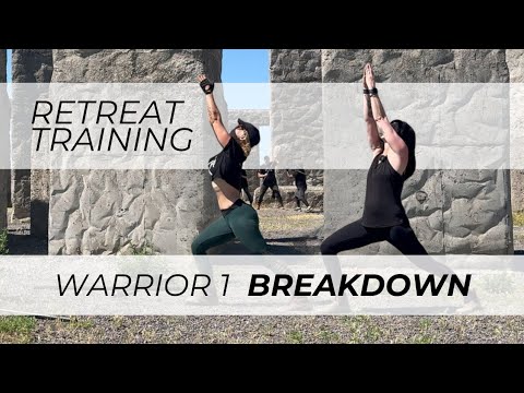 Warrior 1 Breakdown for Steel Mace Beginners & Retreat Training