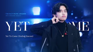 221008 THE FACT MUSIC AWARDS – Yet To Come(엔딩 앵콜) / BTS V / 방탄소년단 뷔 직캠 (4K fancam)
